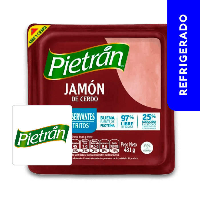 Jamón de Cerdo Pietrán x 431gr – citixfood